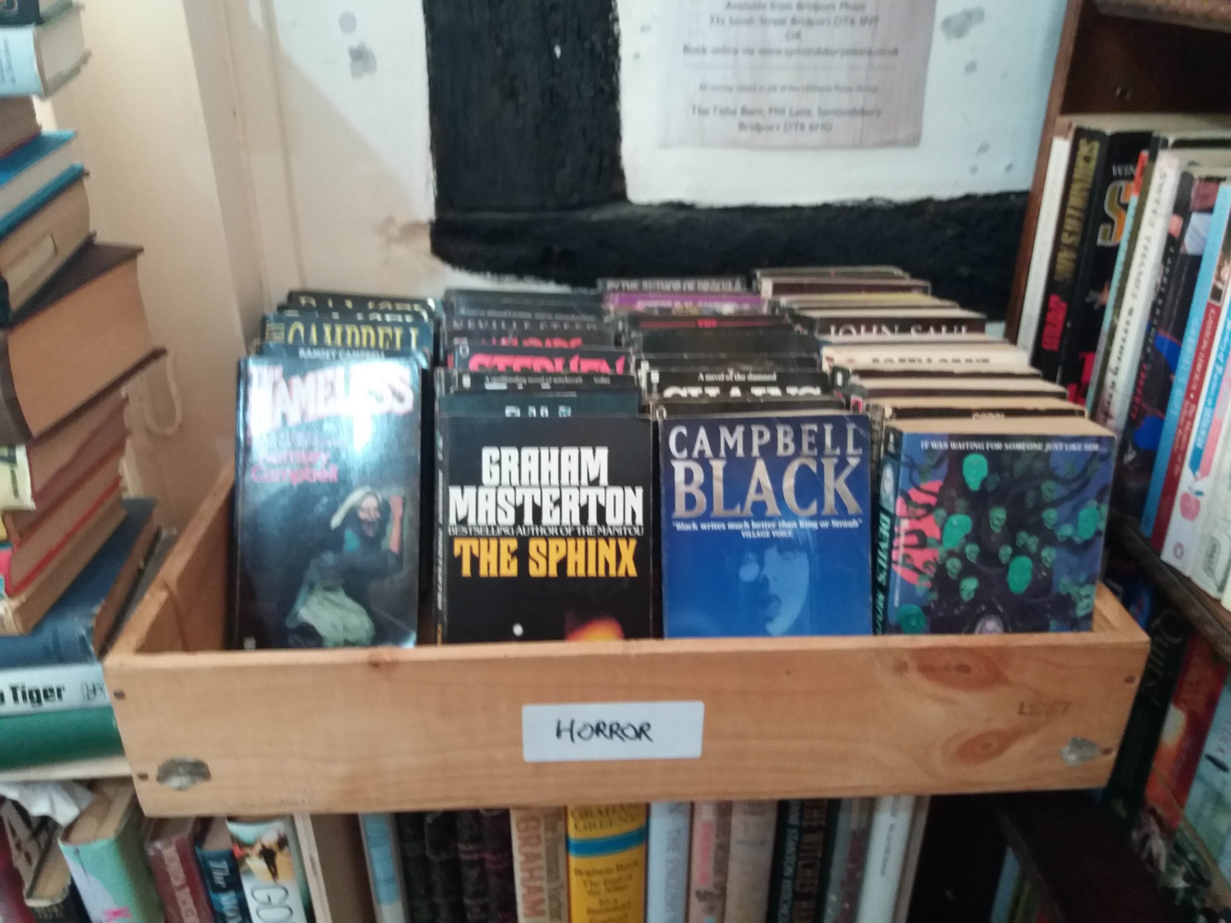 The horror, the horror… – Wild & Homeless Books